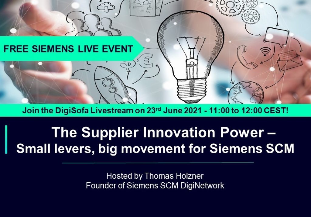 What role does Supplier Innovation play at Siemens? Watch now! by Sina ...