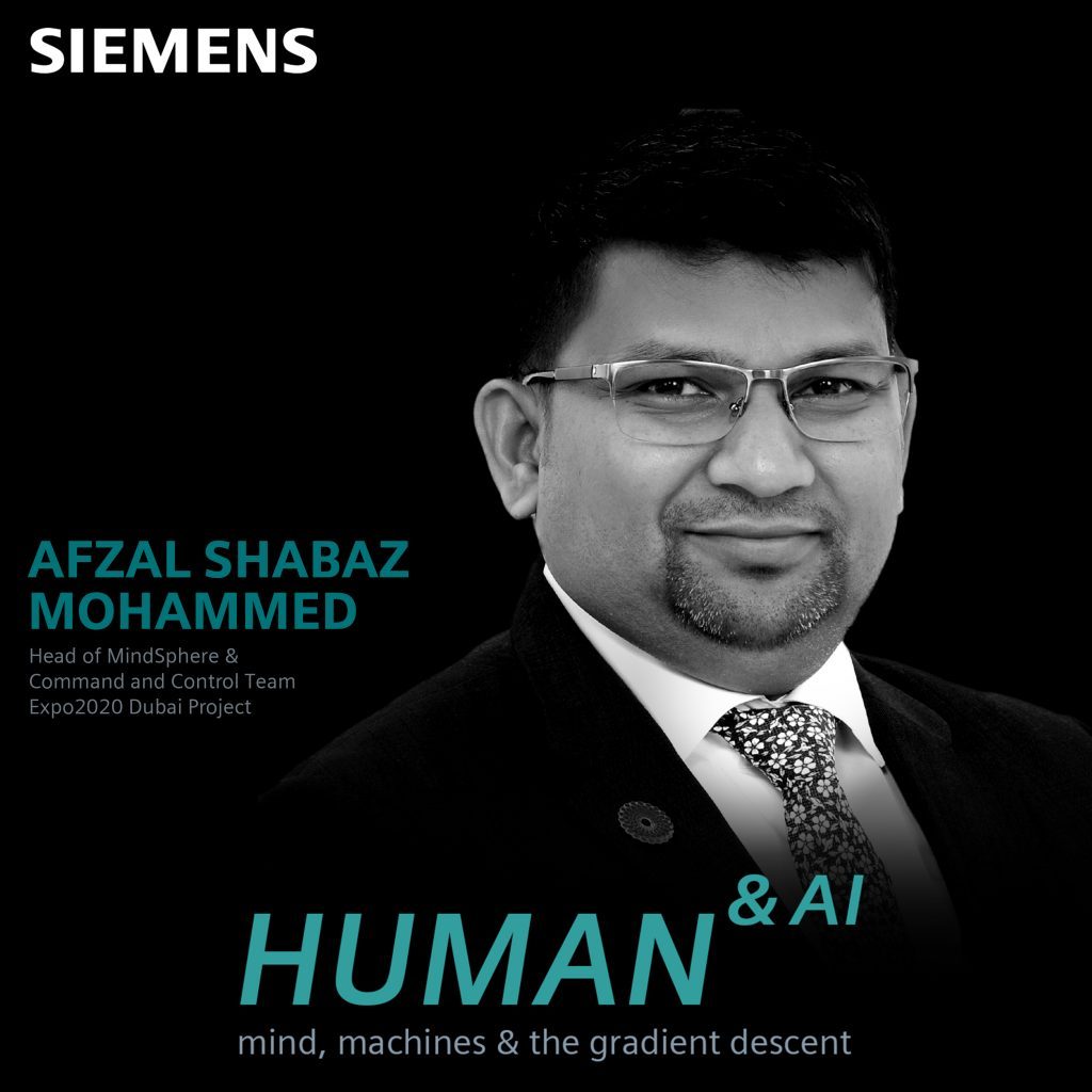 Podcast Human&AI | Afzal Shabaz Mohammed – Data-driven Smart Cities & Dubai Expo2020 on Siemens Blog