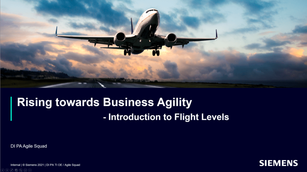 Flight Levels part 2: The 5 key activities by Reiner Rudolph on Siemens ...