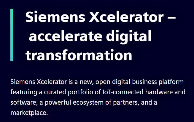 The ecosystem within Siemens Xcelerator by Angelika Lattner on Siemens Blog