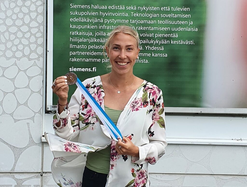 “Mitalit kannustavat eteenpäin” by Päivi Lukka on Siemens Blog