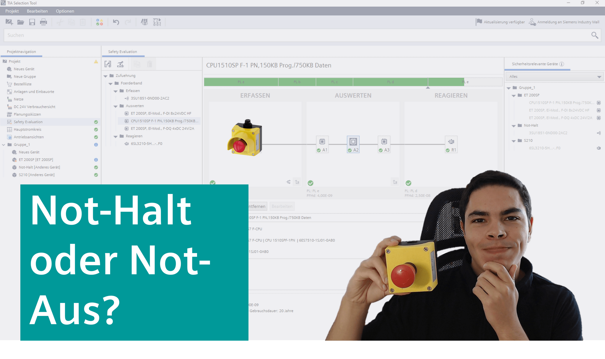 Not-Halt vs. Not-Aus by Fabio Schleicher on Siemens Blog