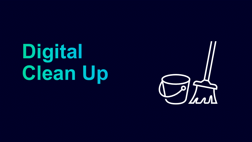 Digitaler Frühjahrsputz: Räum auf, schütze die Umwelt und mach Platz ...
